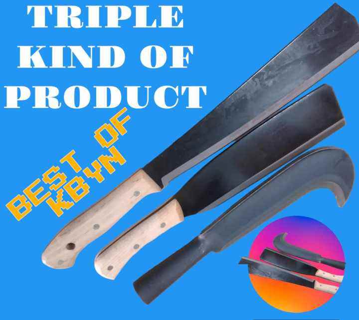 3 KINDS OF SHARP BOLO,A PACKAGE DEAL BEST FOR CLEANING AND CLEARING IN ...