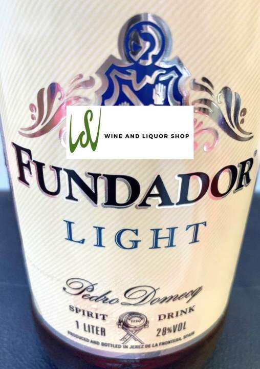 Fundador Light 1L Authentic | Lazada PH
