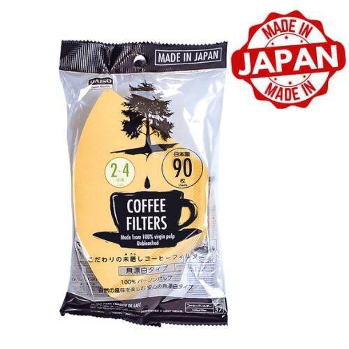 90PCS 2-4cup Daiso UNBLEACHED Coffee filter Made in Japan | Lazada PH