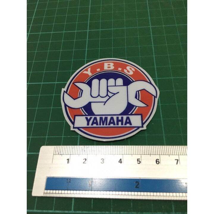 Sticker yamaha service logo genuine | Lazada