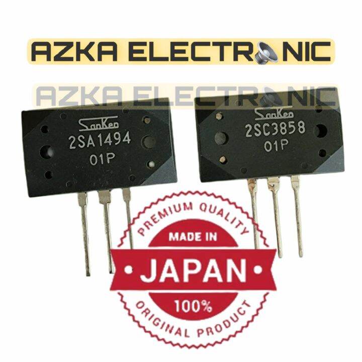 Transistor Sanken 2SC3858 & 2SA1494 Original Japan | Lazada Indonesia