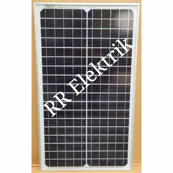 Solar Panel Solar Cell Panel Surya 30wp Mono 30 Wp Monocrystalline ...