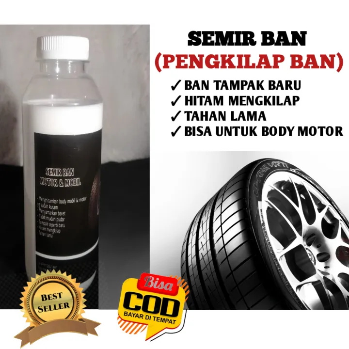 Semir ban motor dan mobil / Semir body kasar / Penghitam body motor ...