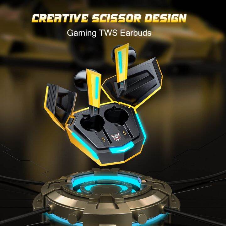 ONIKUMA T32 Bumblebee Bluetooth Gaming Headset Tws Earphone True ...