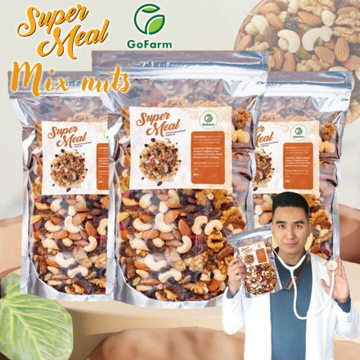 Super Meal Mixed Nuts trail mix nuts assorted 8 kinds of healthy dried ...