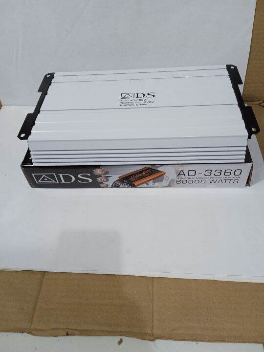 power amplifier ADS ( AD 3360) 4 chanel mosfet power amplifier 60000 ...