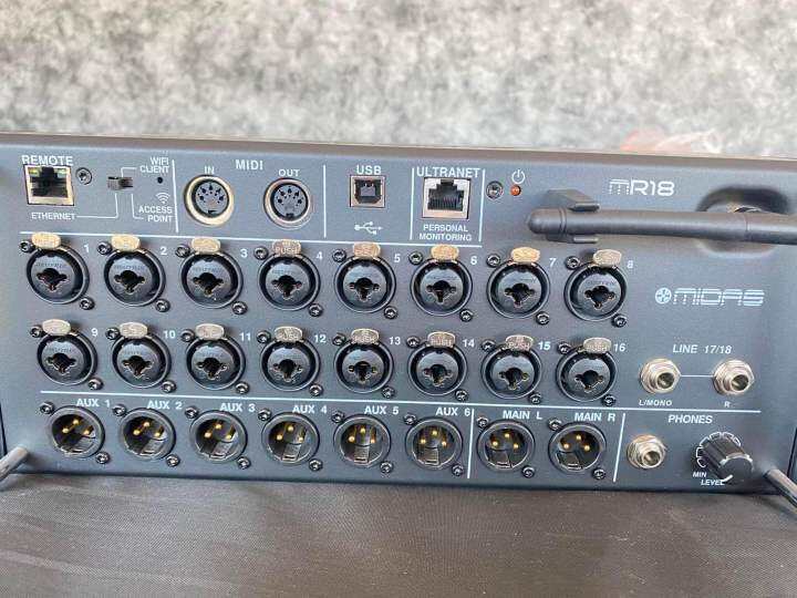ดิจิตอลมิกเซอร์ Midas MR18 18-channel ราคาถูกที่สุด | Lazada.co.th