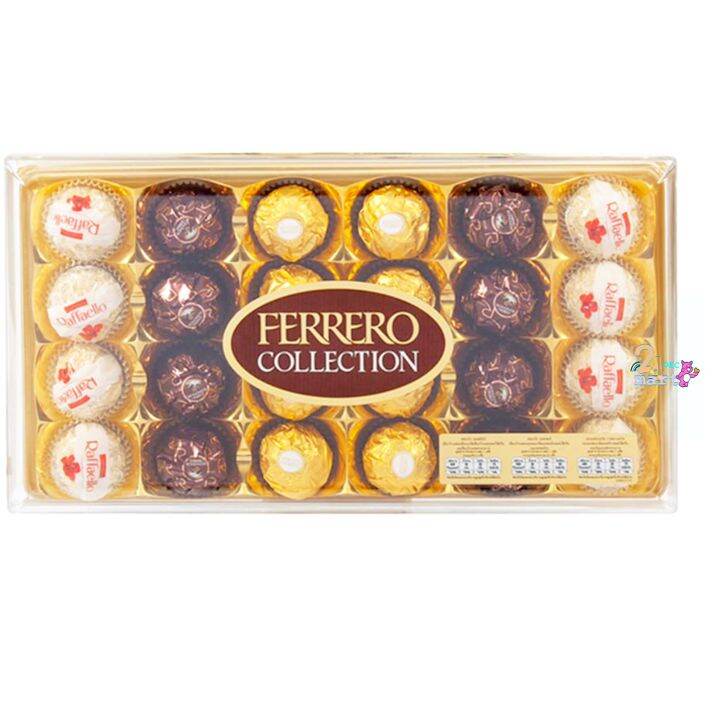 เฟอเรโร่ รวมรส 259.2g 24 ลูก Ferrero Rocher T24 Assortted Chocolate ...