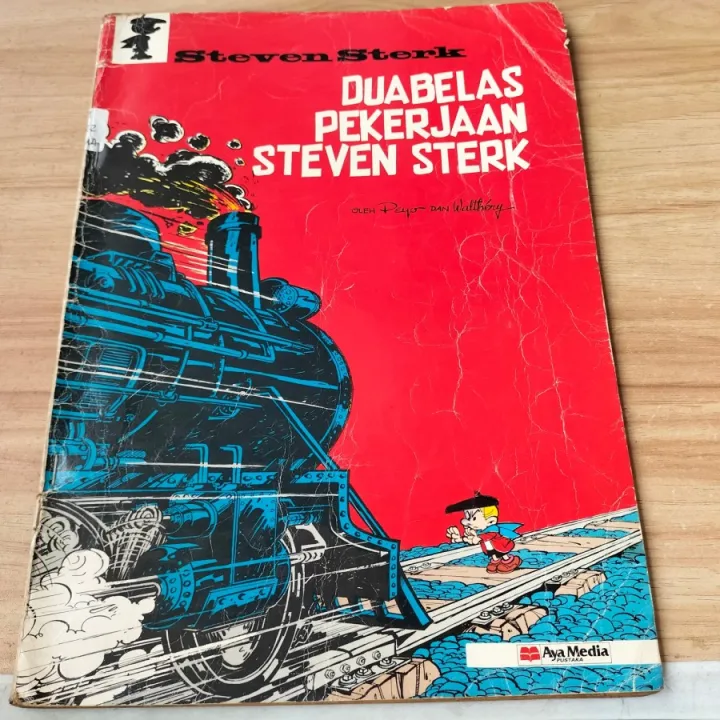 Komik Steven Sterk Dua Belas Pekerjaan Steven Strerk, Aya Media ...