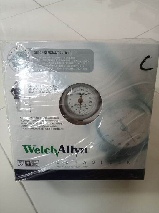 Welch Allyn Durashock Resistance Aneroid Sphygmomanometer and 5 Color ...