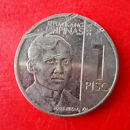 1 PISO NGC COIN SERIES YEAR 2018 ERROR COIN accidentally struck by ...