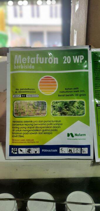Herbisida Metafuron 20 WP 20 gram | Lazada Indonesia