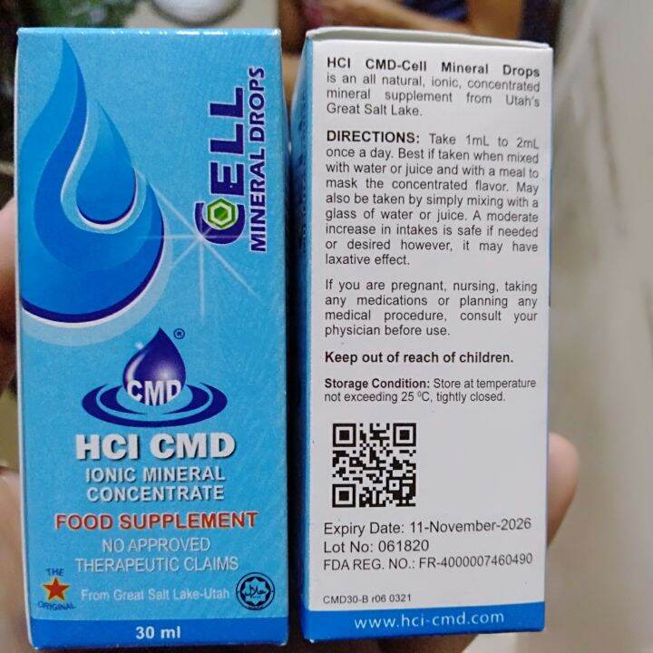 CMD CELL MINERAL DROPS 30ml/AUTHENTIC | Lazada PH