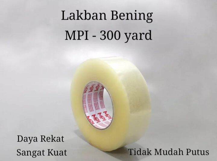 Lakban Bening MPI 45mm X 300 yard | Lazada Indonesia