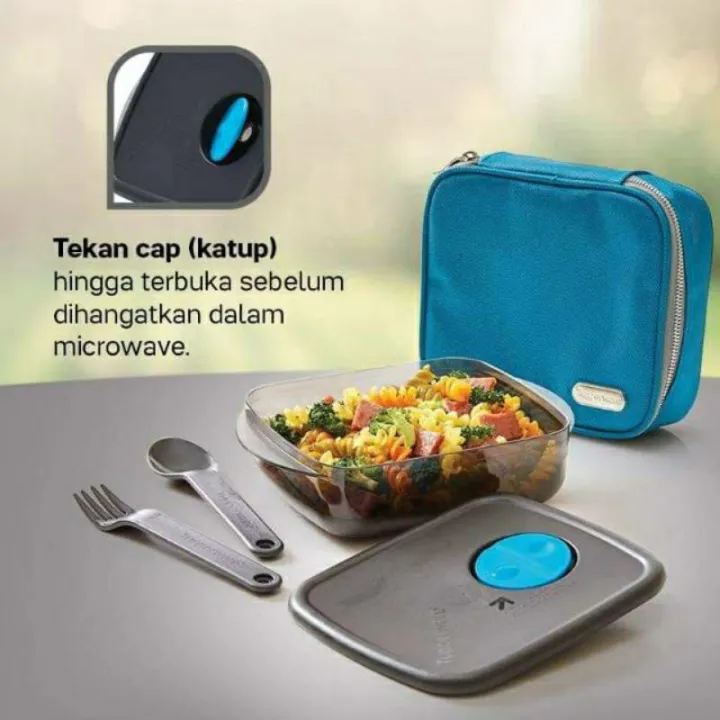 TUPPERWARE EXTREME MEAL BOX ORIGINAL | Lazada Indonesia