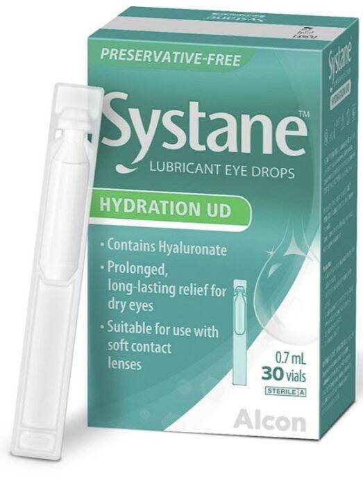 Alcon Systane Hydration UD Lubricant Eye Drops 0.7mlx30 | Lazada