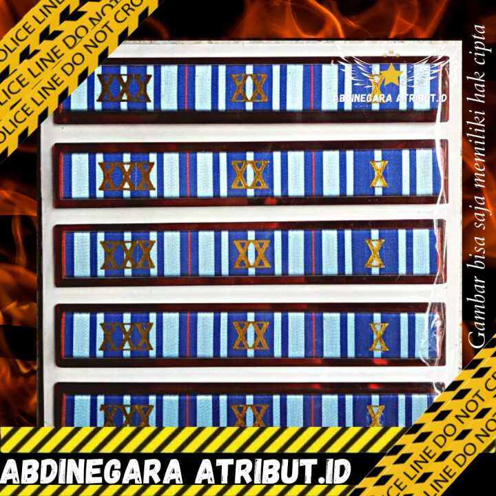 Satya Lencana PNS 10 20 30 Tahun PDH Perlengkapan Atribut COD | Lazada ...