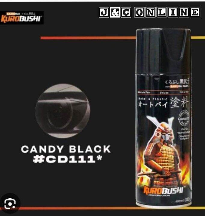 SAMURAI PAINT CANDY BLACK CD111 | Lazada PH