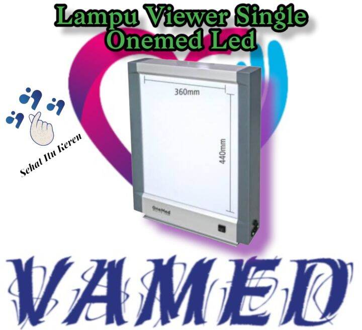 Lampu X-ray Viewer Single Slide Onemed F1 Led | Lazada Indonesia