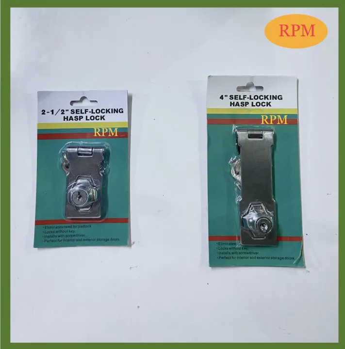 Self-Locking Hasp Lock | Lazada PH