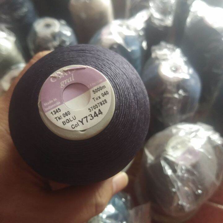 Benang Coats Tkt 60 150d/3 5000 meter isi 4 | Lazada Indonesia