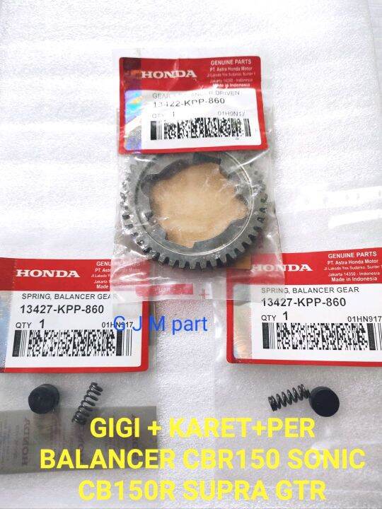KARET PER GEAR GIR GIGI BALANCER HONDA CS1 SONIC SUPRA GTR 150 CB150R ...