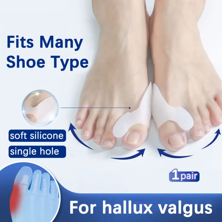 Tech Love Silicone Toe Separator Straightener Corrector Bunion ...