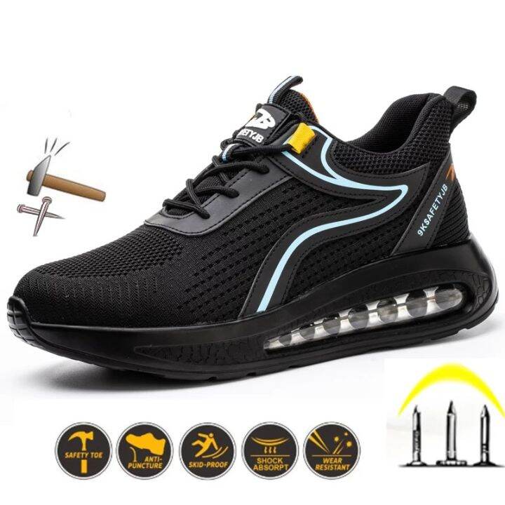 Sepatu Safety Sneakers Ringan JBS 9191 Sepatu Kerja Anti Slip Ujung ...