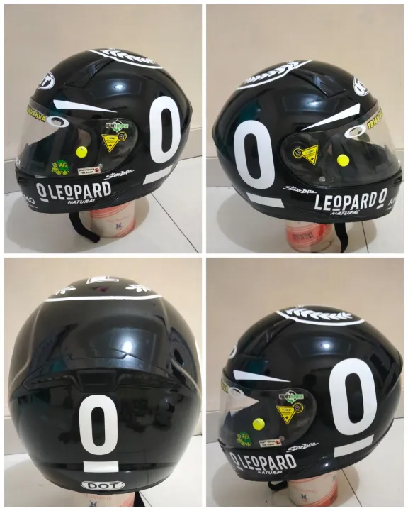 stiker helm leopard full set model cutting | Lazada Indonesia