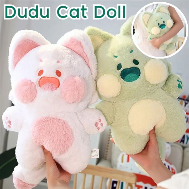 40/50cm Cute Kitty Dudu Cat Plush Stuffed Toy Fluffy Cartoon Animal Kid ...