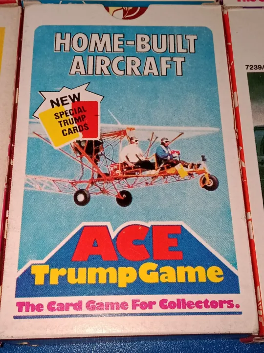 Home Built Aircraft Vintage Ace Super Trump Card Game | Lazada PH