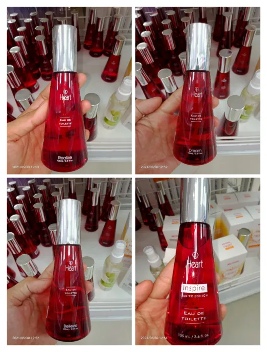 Eau de toilette PC HEART 105ml | Lazada PH