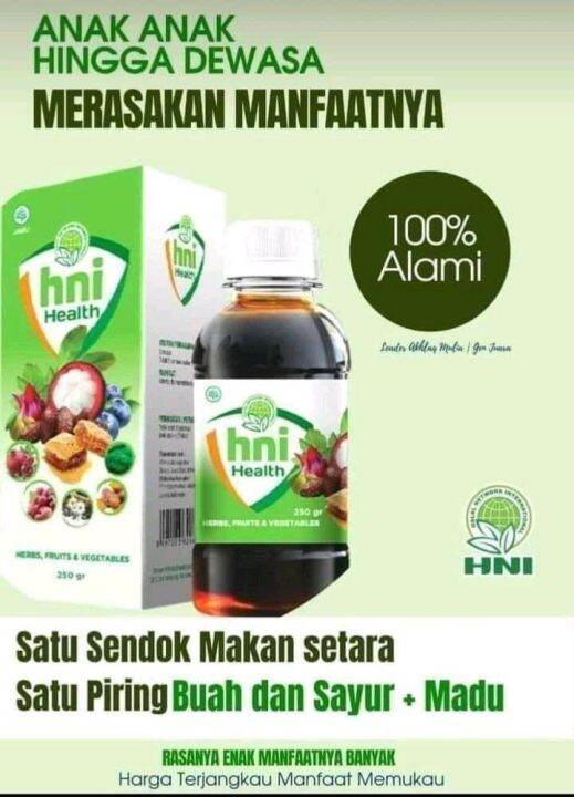 Extrafood Extra Food HNI/HPAI 23 Fruit Vegetables Madu Plus Sayur dan ...