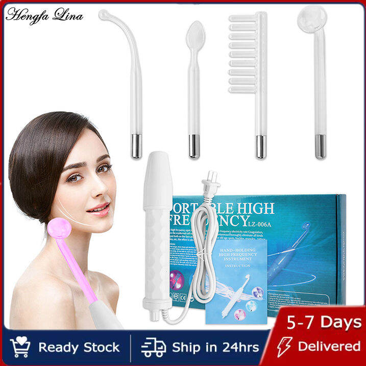 Hengfa Lina 4-in-1 Multi-Function Electrode High-Frequency Facial ...