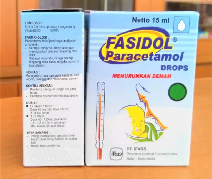 fasidol drop parasetamol | Lazada Indonesia
