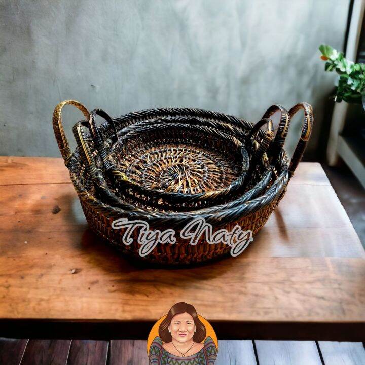 NITO TRAY Native Serving Dish Tray Fruit Basket Bicol | Lazada PH