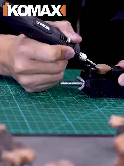 KOMAX เครื่องเจียร์Mini พร้อมอุปกรณ์เสริม 25 ชิ้น ขัด กำจัดสนิม แกะสลัก ตัด เจาะ เครื่องเจียร์ ...