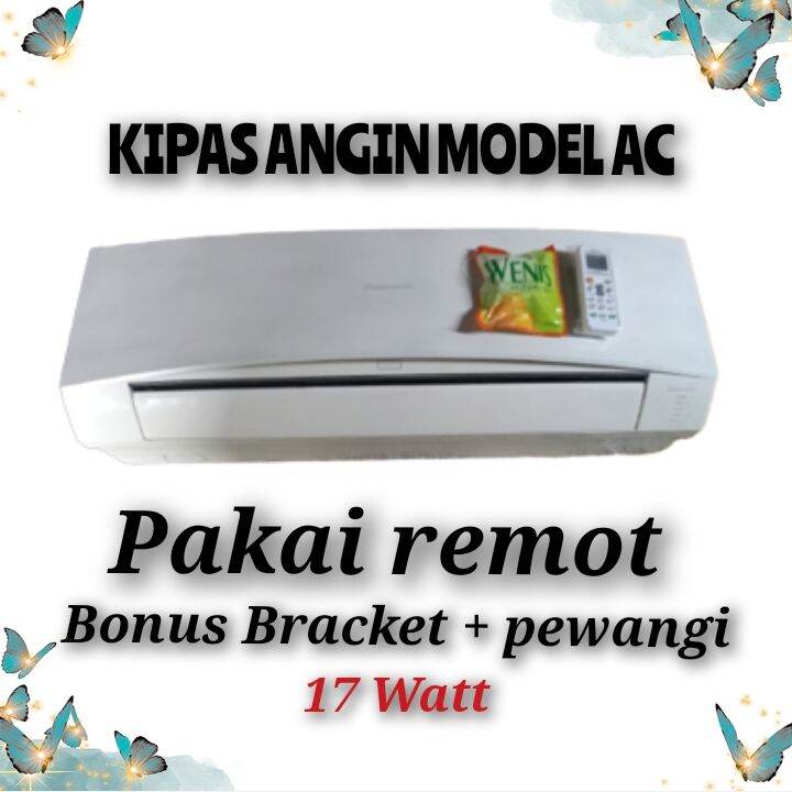 KIPAS DINDING MODEL AC PAKAI REMOT | Lazada Indonesia