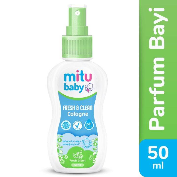 Mitu Baby Cologne Hijau 50ml | Lazada Indonesia