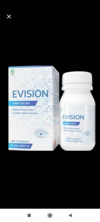 EVISION Obat Mata Minus Plus Katarak Asli Original Herbal | Lazada ...