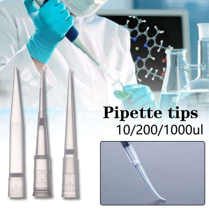 Pipette Tips 1000pcs/set Lab Liquid Pipette Pipettor Tips for School ...