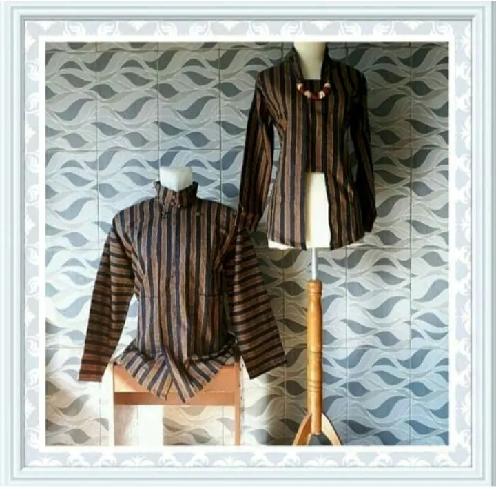 BAJU ADAT JAWA | LURIK COWOK | LURIK CEWEK | COUPLE SURJAN LURIK ...