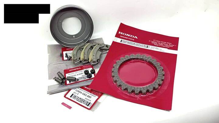 PAKET KOPLING KPH 4 ITEM KAMPAS KOPLING + MANGKOK GANDA + KAMPAS GANDA + KARET GANDA PAKETAN ...