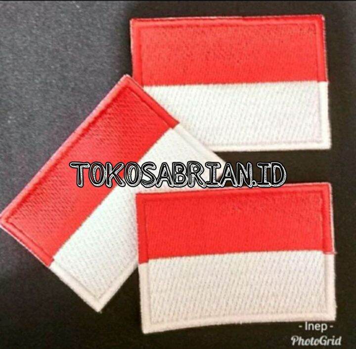 BED BORDIR BENDERA MERAH PUTIH | Lazada Indonesia
