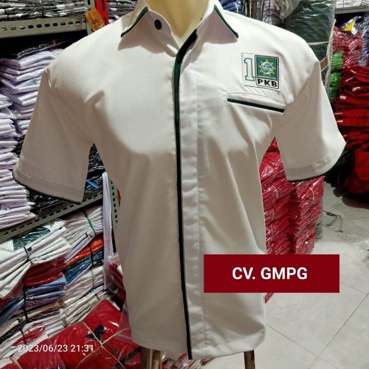 Kemeja lengan pendek partai PKB logo baru | Lazada Indonesia