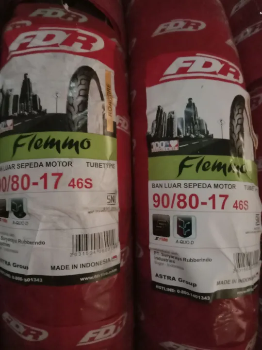 BAN LUAR FDR UKURAN 90/80-17,Ban Racing yang awet tidak selip Dengan ...