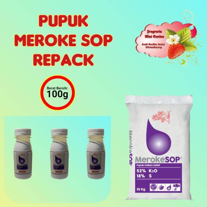 Pupuk SOP Meroke Repack 100 gram | Lazada Indonesia