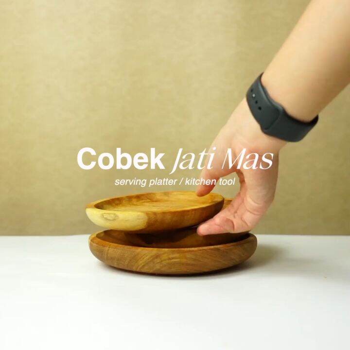 Cobek Kayu Jati Mas | Lazada Indonesia