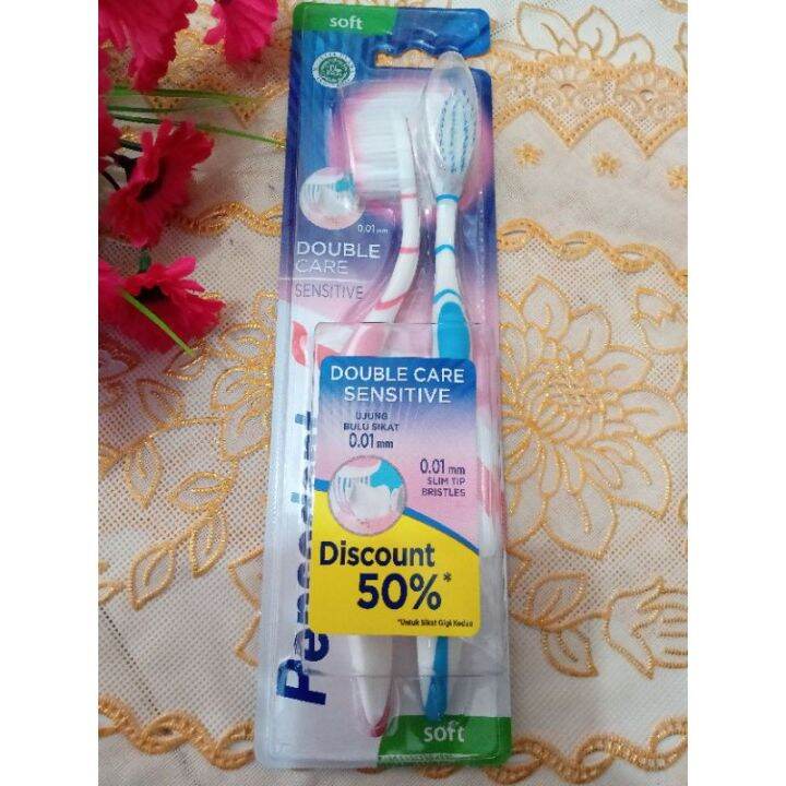 Pepsodent Tootbrush Double Care Sens MP2 | Lazada Indonesia