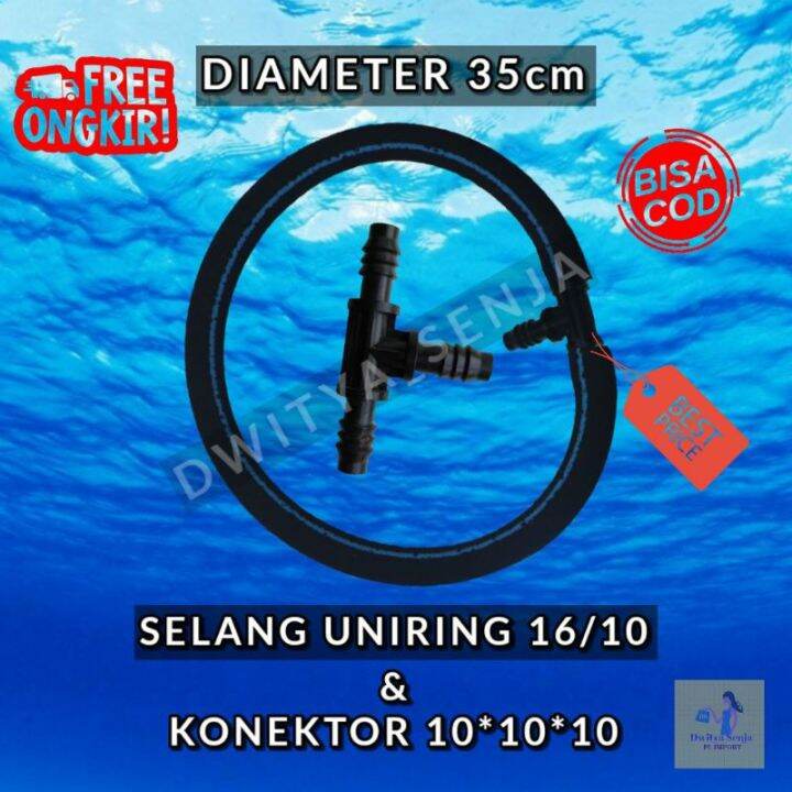 SELANG UNIRING, SELANG AERATOR 16x10mm, SELANG AERASI DIAMETER 35 CM ...